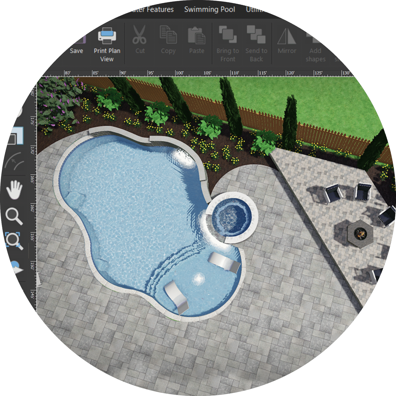 Pictures of Inground Pools in Design Galleries | Blue Haven