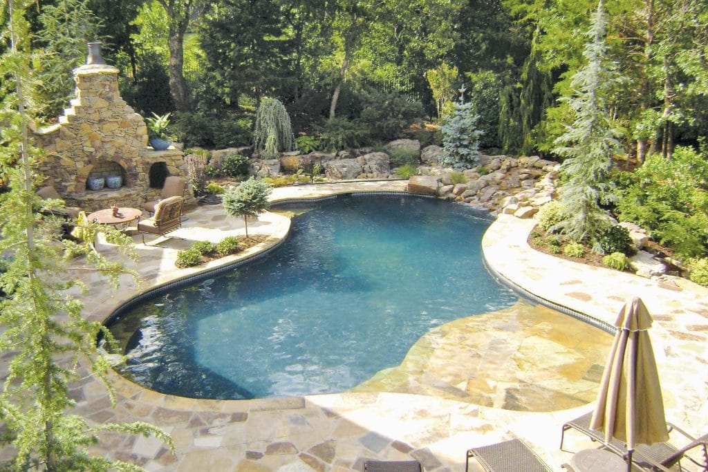 Lagoon Pool Pictures │ Blue Haven Pools