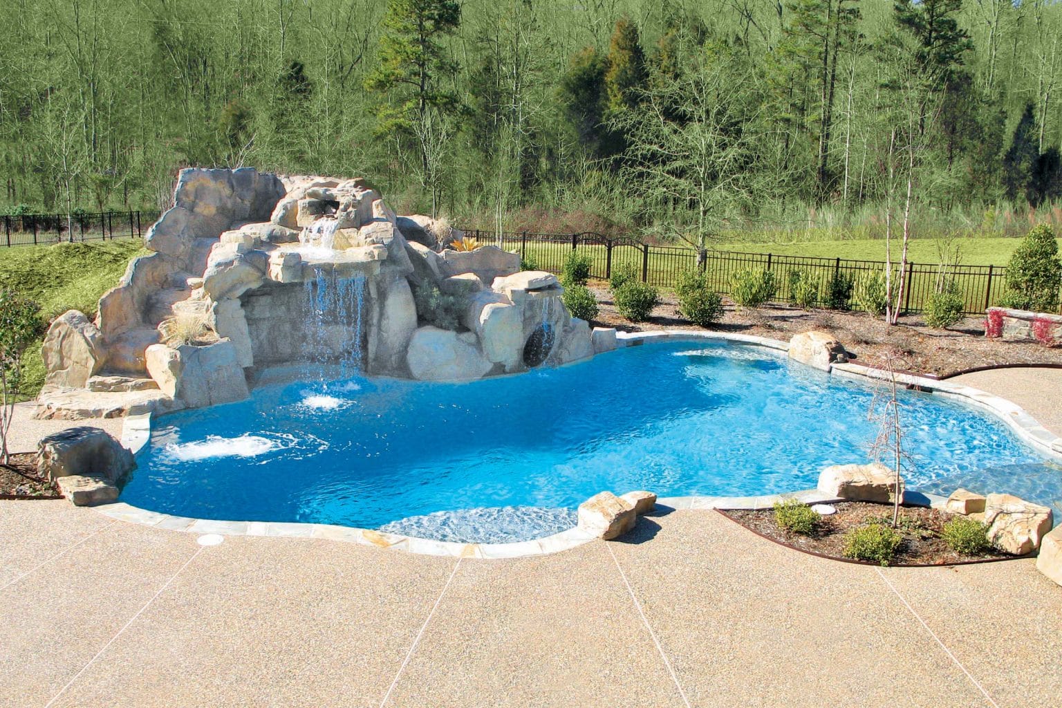 Lagoon Pool Pictures │ Blue Haven Pools