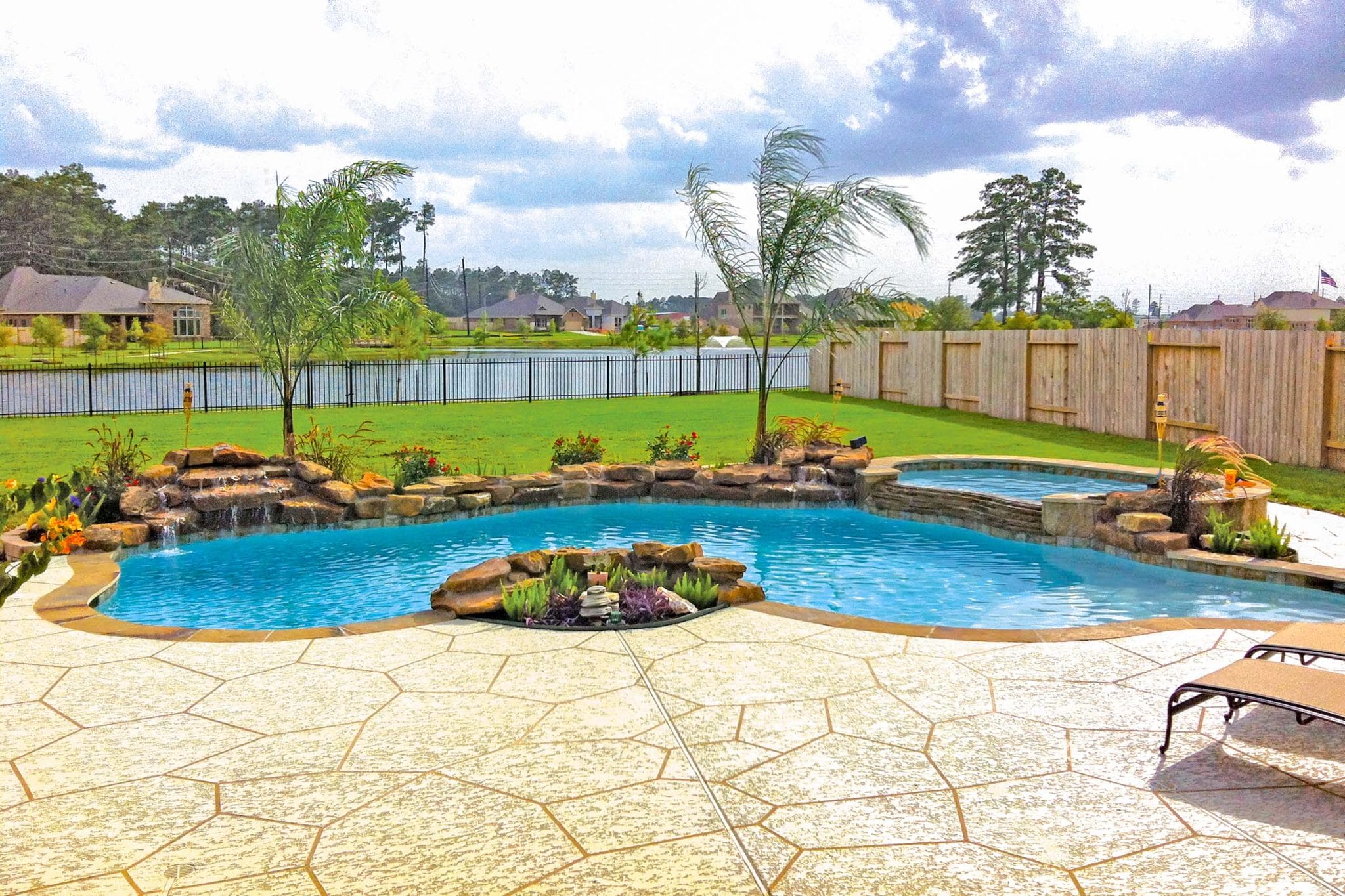 Lagoon Pool Pictures │ Blue Haven Pools