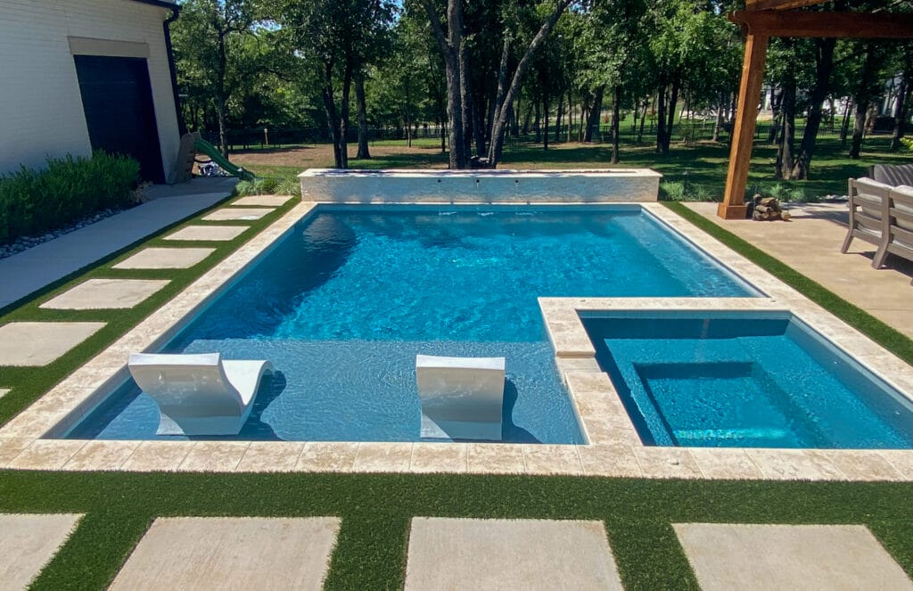 Custom Interior Spa Pictures | Blue Haven Pools